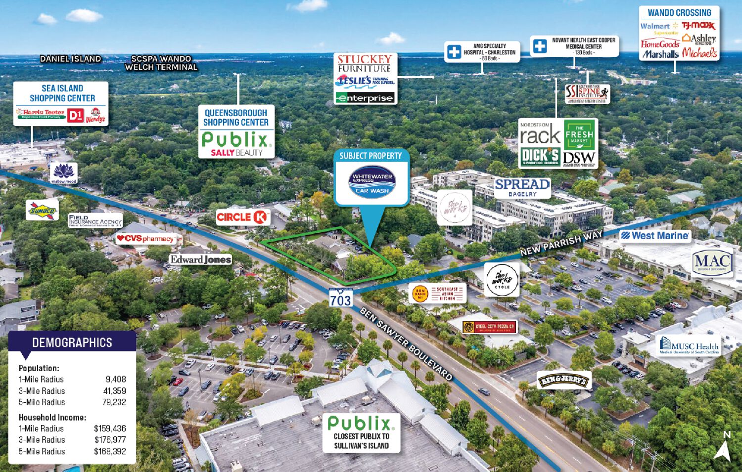 1406 Ben Sawyer Blvd, Mount Pleasant, SC 29464 | Crexi.com