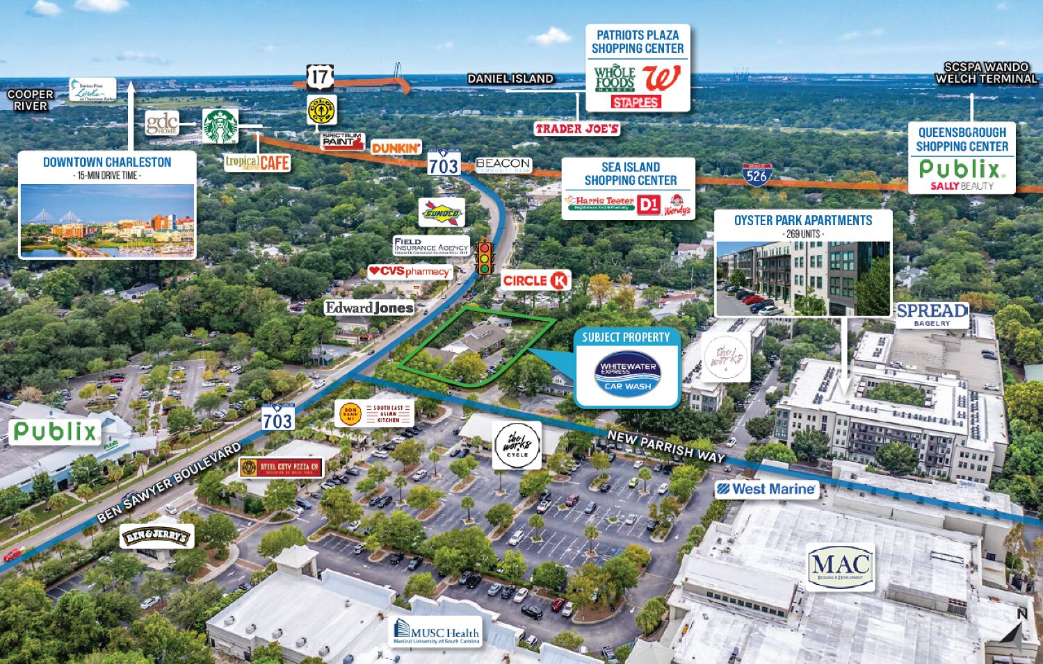 1406 Ben Sawyer Blvd, Mount Pleasant, SC 29464 | Crexi.com
