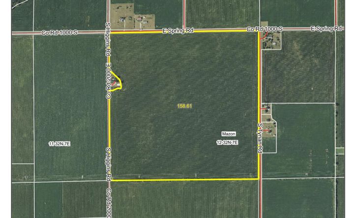 Spring Road and Higgins Road, Mazon, IL 60444 | Crexi.com
