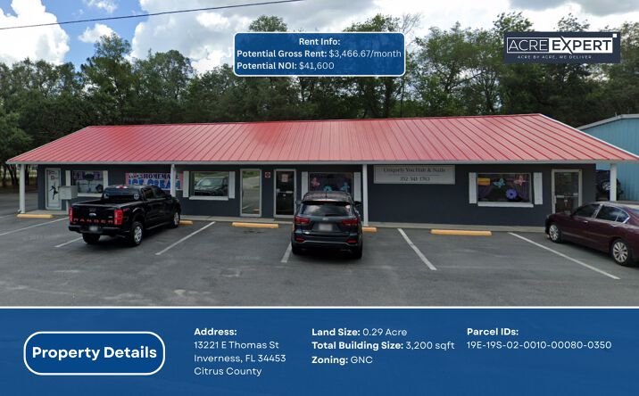 3221 E Thomas St, Inverness, FL 34453 | Crexi.com
