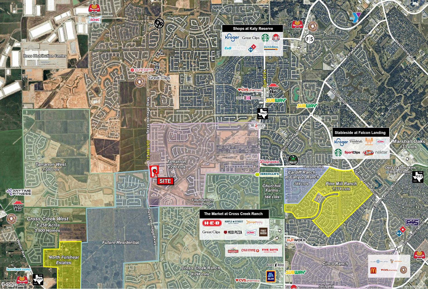 Seq of Texas Heritage Pkwy & Tamarron Pkwy, Katy, TX 77494 | Crexi.com