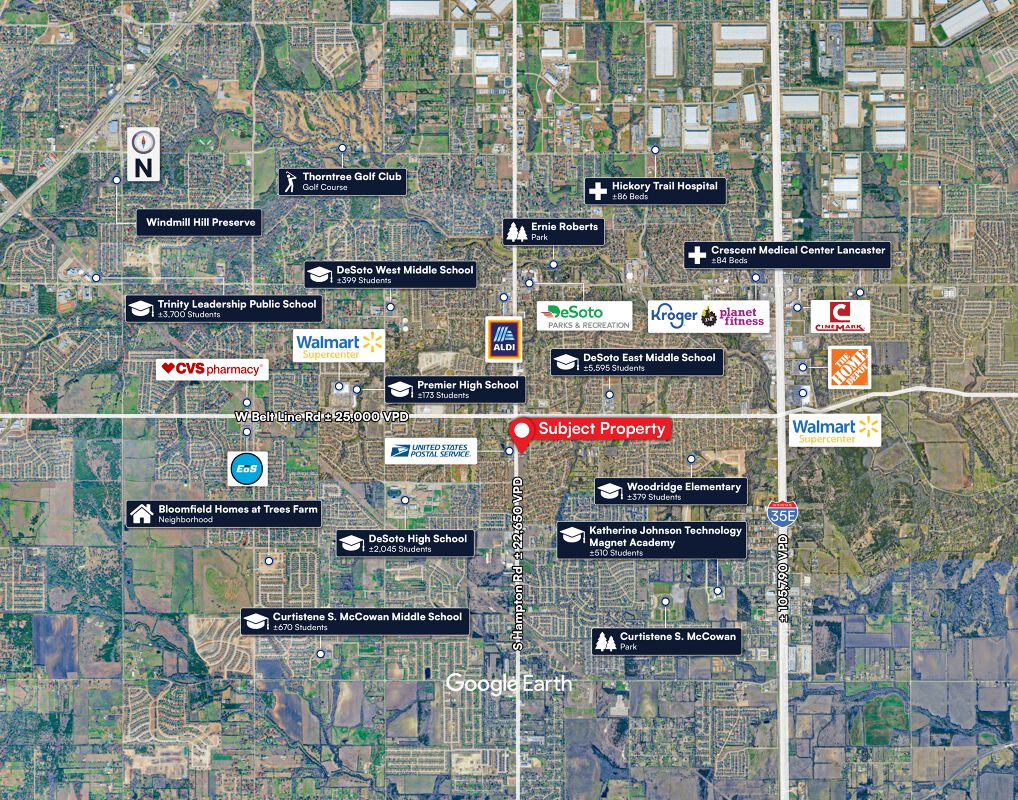222 S Hampton Rd, DeSoto, TX 75115 | Crexi.com
