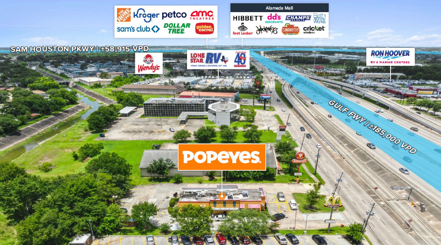 14266 GULF FWY Houston TX 77034-5348 APN: 1224610010001 | Crexi.com