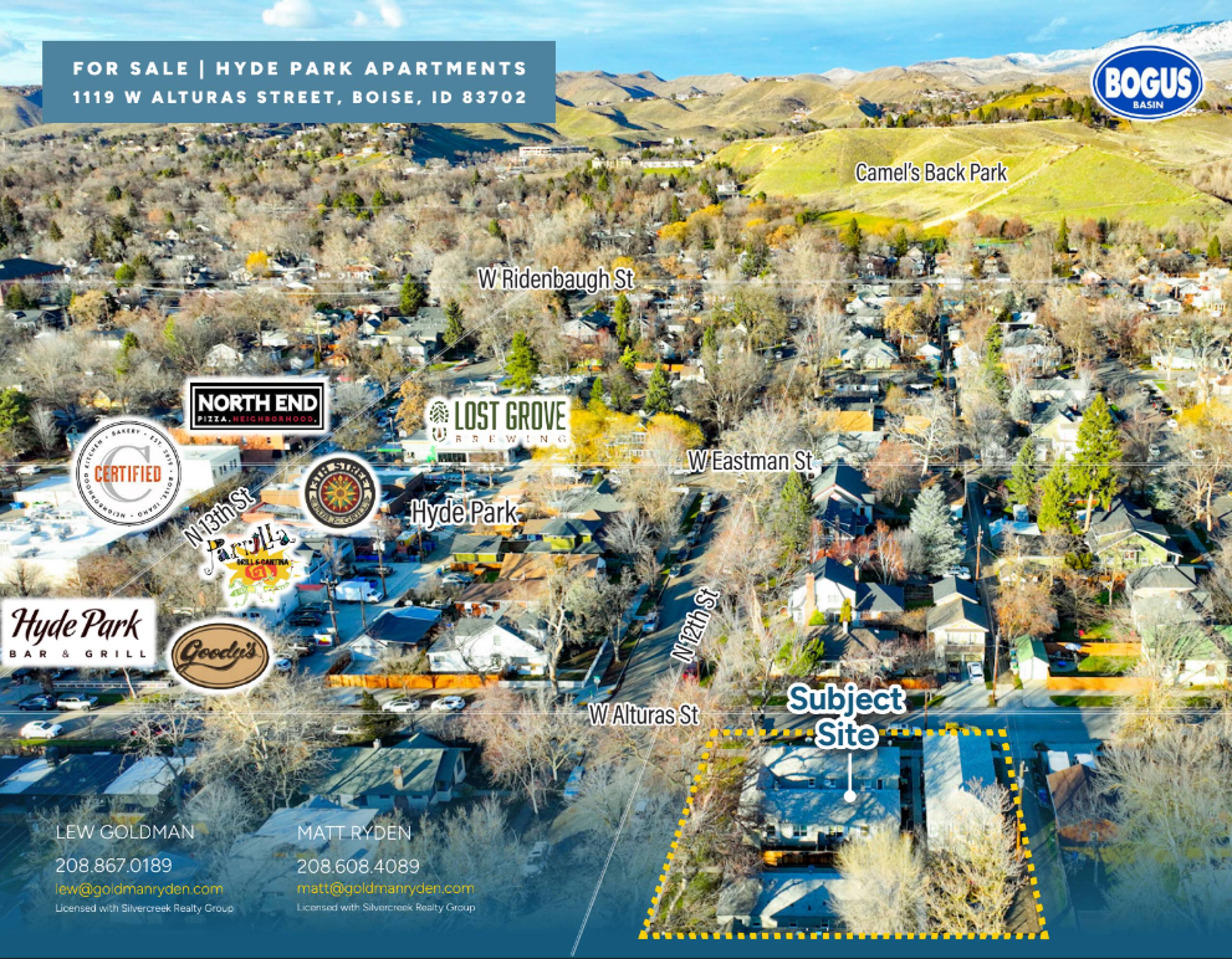 1119 W ALTURAS ST Boise ID 83702-3523 APN: R1132250100 | Crexi.com