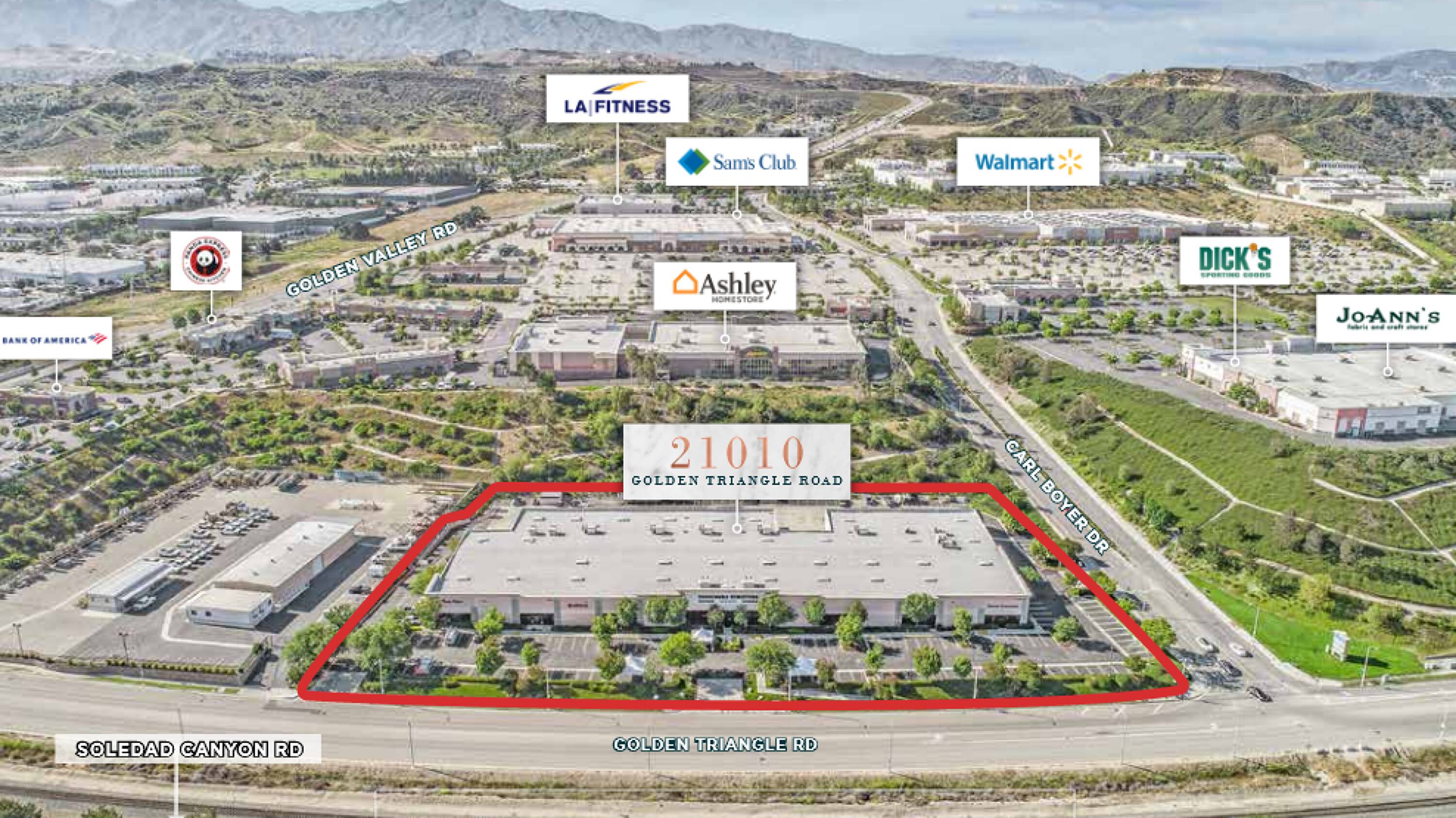 21004-21058 GOLDEN TRIANGLE RD Santa Clarita CA 91350 | Crexi.com