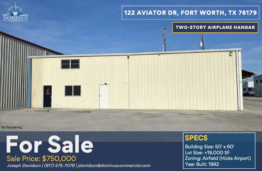 122 Aviator Dr, Fort Worth, TX 76179 | Crexi.com
