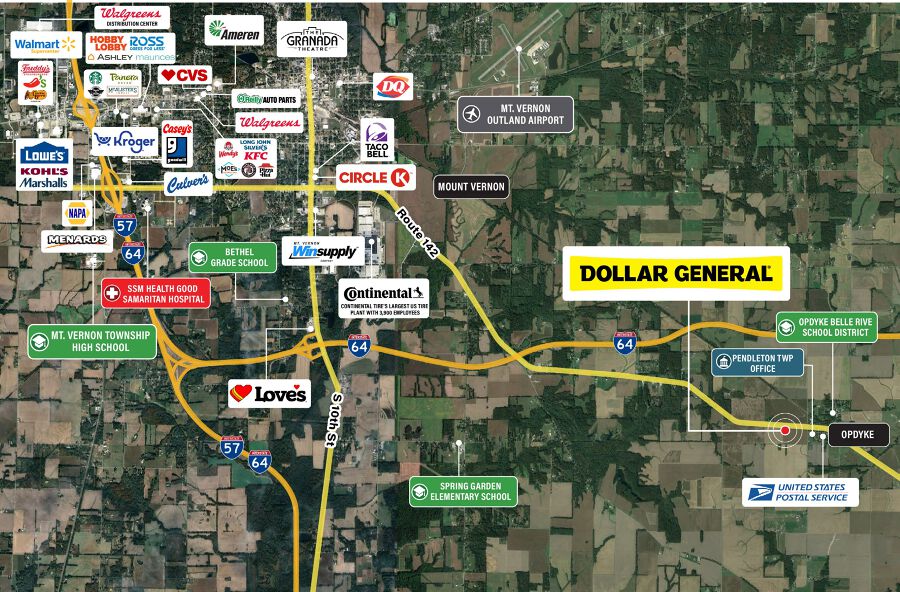 18895 E IL HIGHWAY 142 Opdyke IL 62872-4500 APN: 12-18-400-004 | Crexi.com