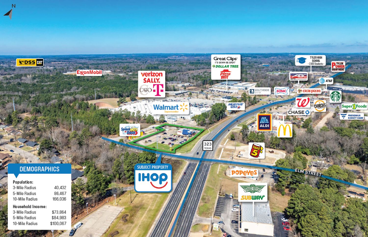 209 SOUTHWEST LOOP 323 Tyler TX 75702-6511 APN: 1-50000-1253-01-005010 ...