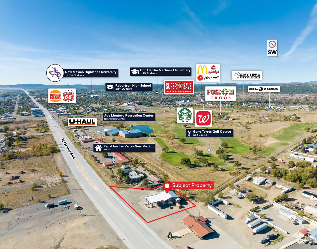 1901 N Grand Ave, Las Vegas, NM 87701 | Crexi.com