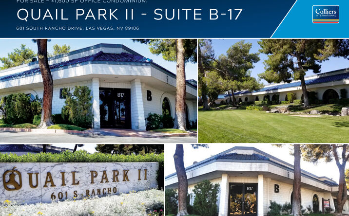 601 S. Rancho Drive, Suite B17, Las Vegas, NV 89106 - Office Property ...