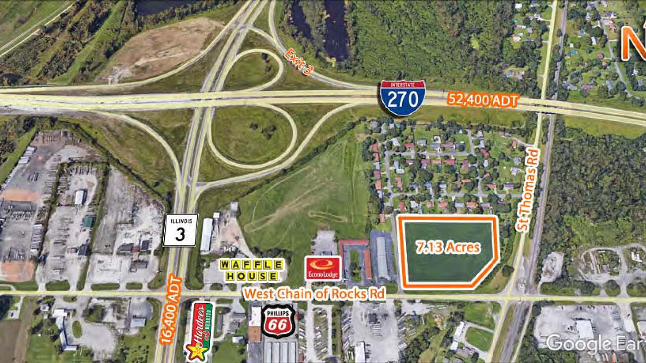 St. Thomas Rd & West Chain of Rocks Rd, Granite City, IL 62040 | Crexi.com