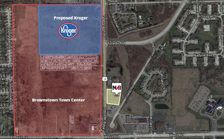 Telegraph Road & West Road, Brownstown Charter Twp, MI 48134 | Crexi.com