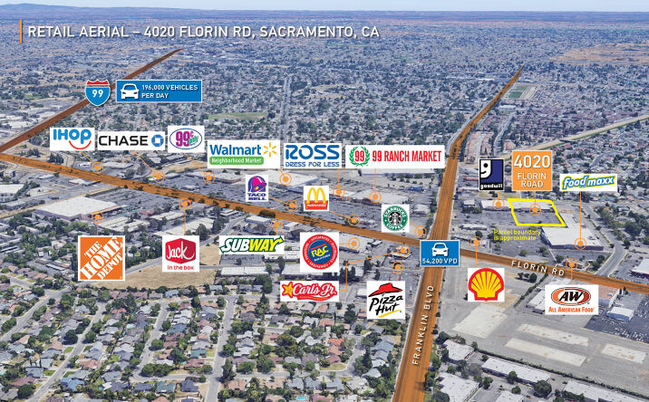 4020 Florin Rd, Sacramento, CA 95823 - Retail Property for Sale - Value ...