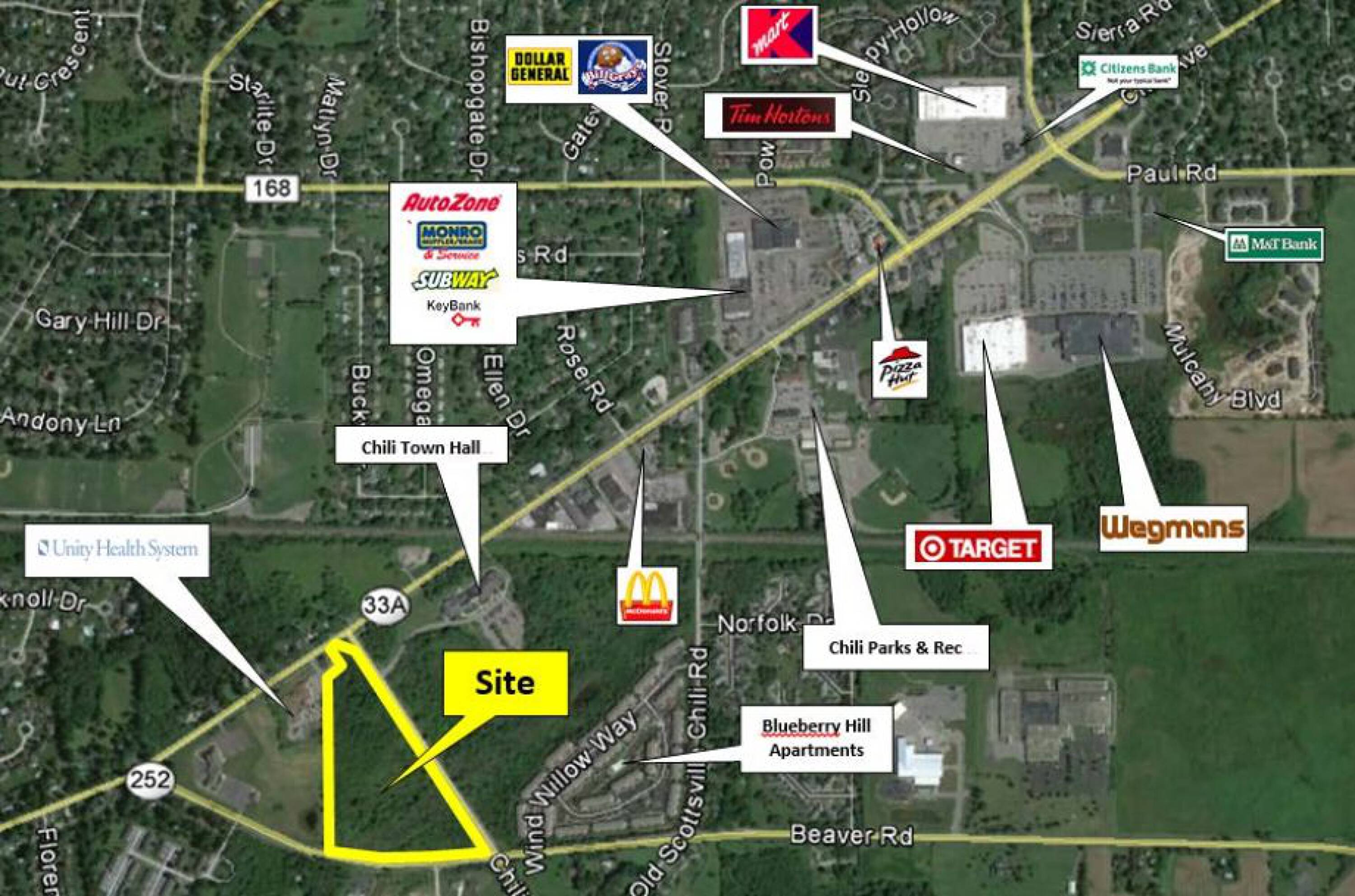 19 CHILI SCOTTSVILLE RD Rochester NY 14624-5314 APN: 145.04-1-19 ...
