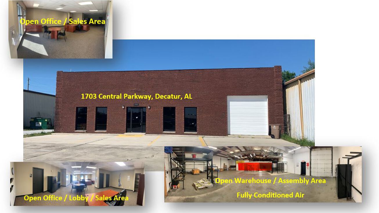 1703 Central Pkwy SW, Decatur, AL 35601 - Industrial Property for Sale ...