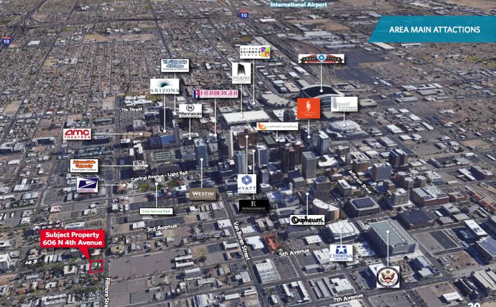 606 N 4TH AVE Phoenix AZ 85003-1527 APN: 11139290 | Crexi.com