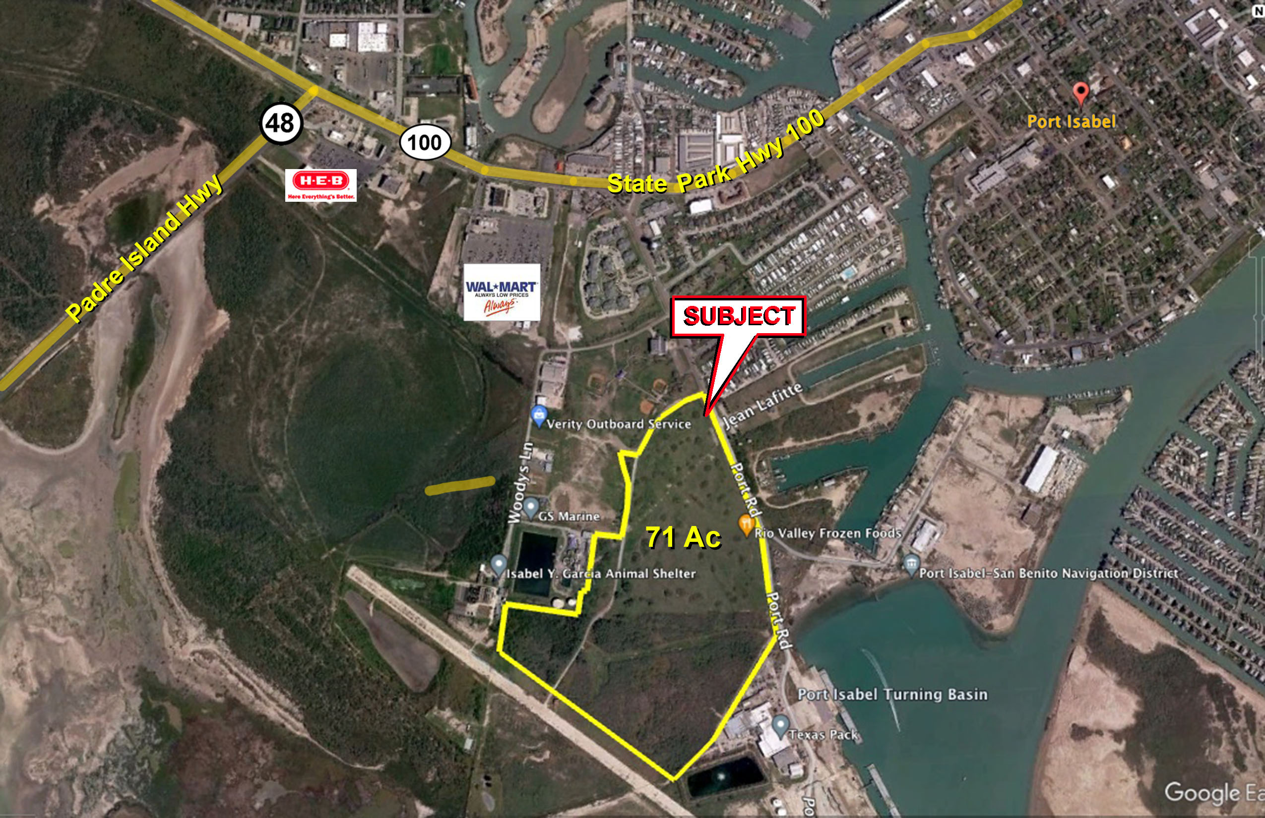 101 PORT RD Port Isabel TX 78578 | Crexi.com