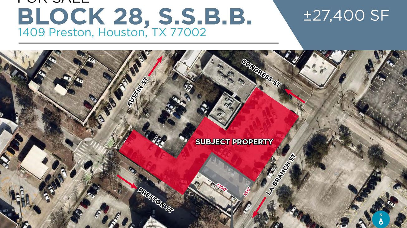 Block 28, S.S.B.B. 1409 Preston, Houston, TX 77002 | Crexi.com
