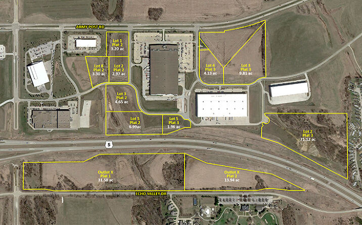 Industrial Land & Commercial Lots for Sale in Des Moines, IA | Crexi.com