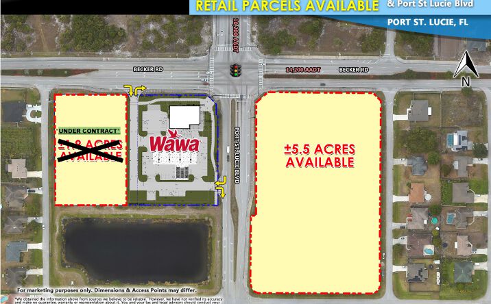 Becker Road & Port St. Lucie Blvd SW, Port Saint Lucie, FL 34953 ...