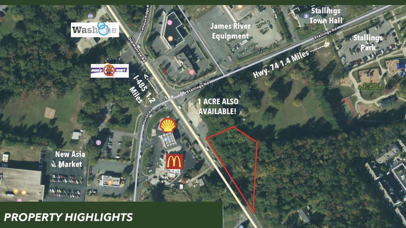 2849 Old Monroe Rd, Stallings, NC 28104 - Land for Sale - 1.99 Acres ...