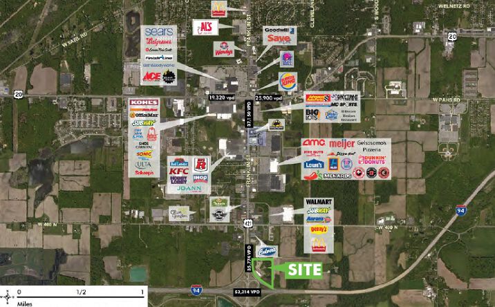 N I-94 & US 421 @ US Highway 421, Michigan City, IN 46360 | Crexi.com