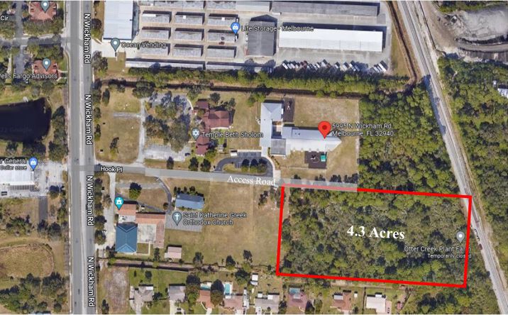 5555 N Wickham Rd., Melbourne, FL 32940 - Land for Sale - Lot #4 ...