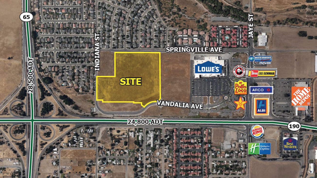 HWY 190 & HWY 65, Porterville, CA 93257 | Crexi.com