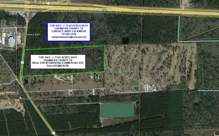 Pictures of Land property located at TX-61, Hankamer, TX 77560 for ...