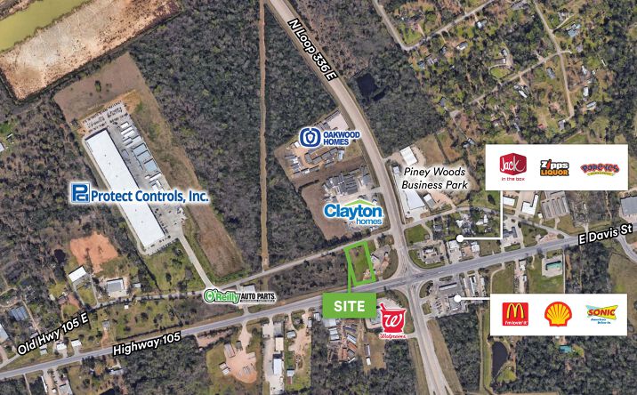 NWQ of North Loop 336 E & Highway 105, Conroe, TX 77301 | Crexi.com