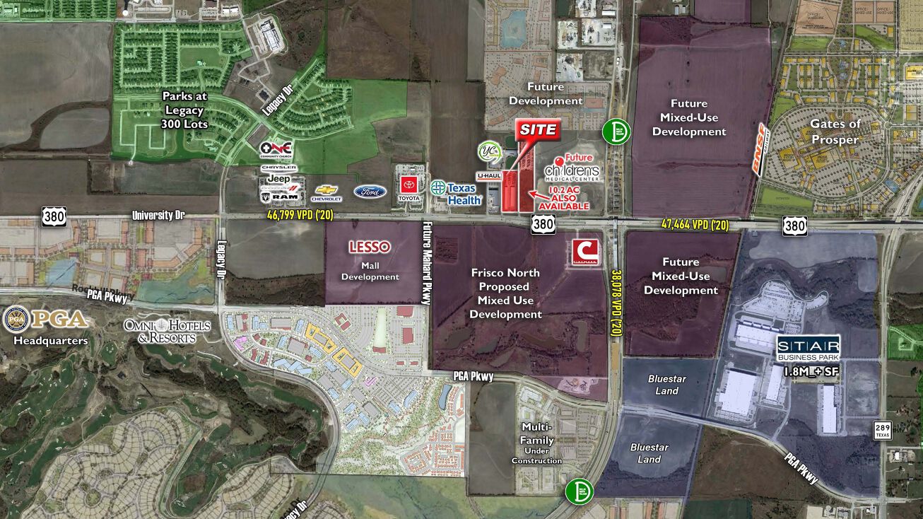 NWQ of Hwy 380 & Dallas North Tollway, Prosper, TX 75078 | Crexi.com