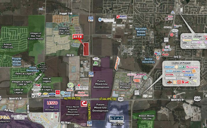 US Highway 380 & Legacy Dr., Prosper, TX 75078 | Crexi.com