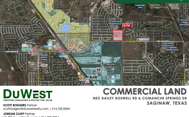 NEC Bailey Boswell Rd & Comanche Springs Dr, Saginaw, TX 76131 | Crexi.com