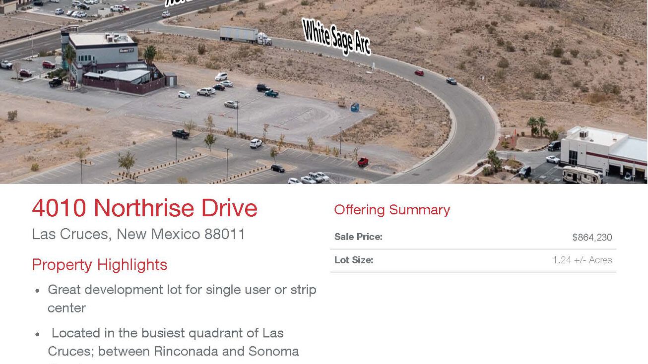 4010 Northrise Dr, Las Cruces, NM 88011 | Crexi.com