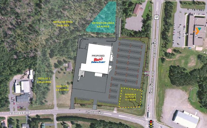 NWC of Highway 17 and Timber Drive, Rhinelander, WI 54501 | Crexi.com