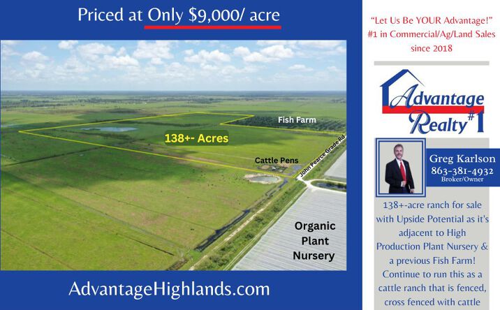 925 JOHN PEARCE GRADE Venus FL 33960 APN: C-27-39-28-A00-0010-0000 ...