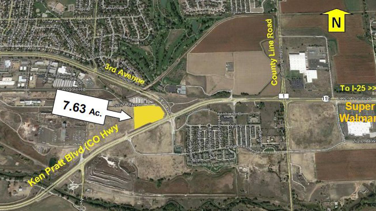 Ken Pratt Blvd (CO Hwy 119) & 3rd Ave, Longmont, CO 80501 - Land for ...