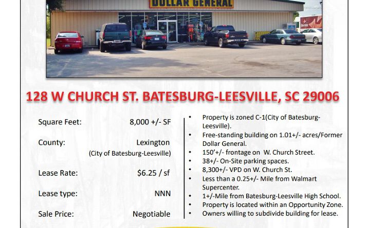 2656 Ben Franklin Road, Leesville, SC 29070 | Crexi.com