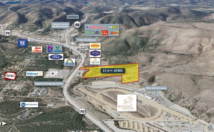 US-70, Ruidoso Downs, NM 88346 - Land for Sale - 37.5+/- Acres ...