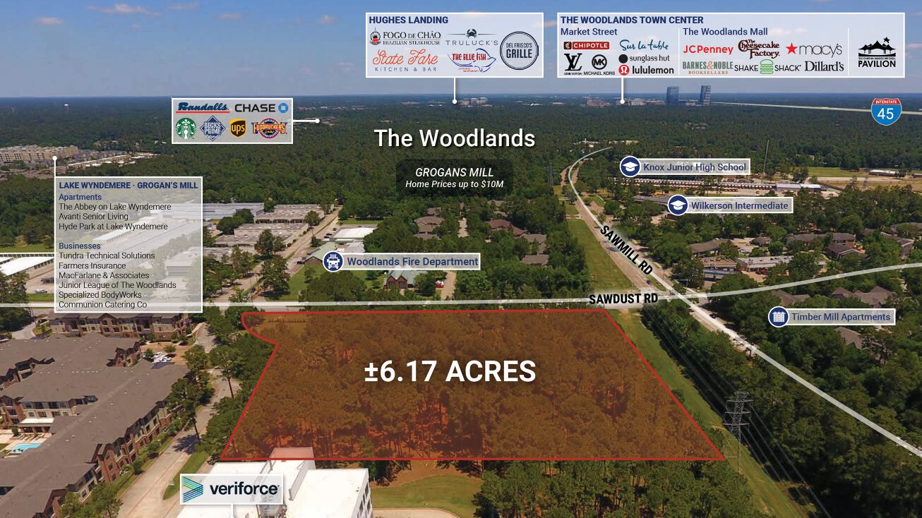 Sawdust Rd, The Woodlands, TX 77380 | Crexi.com