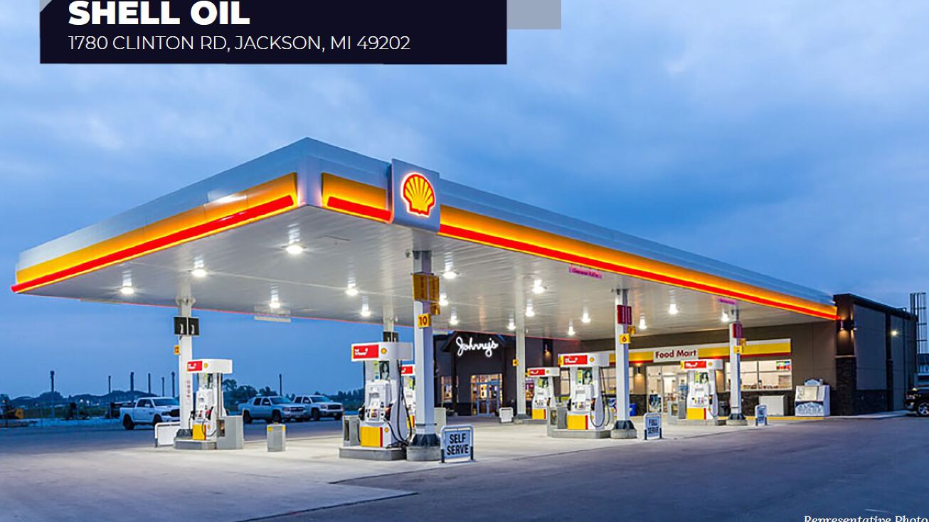 1780 Clinton Rd, Jackson, MI 49202 - Retail Property for Sale - Shell Oil
