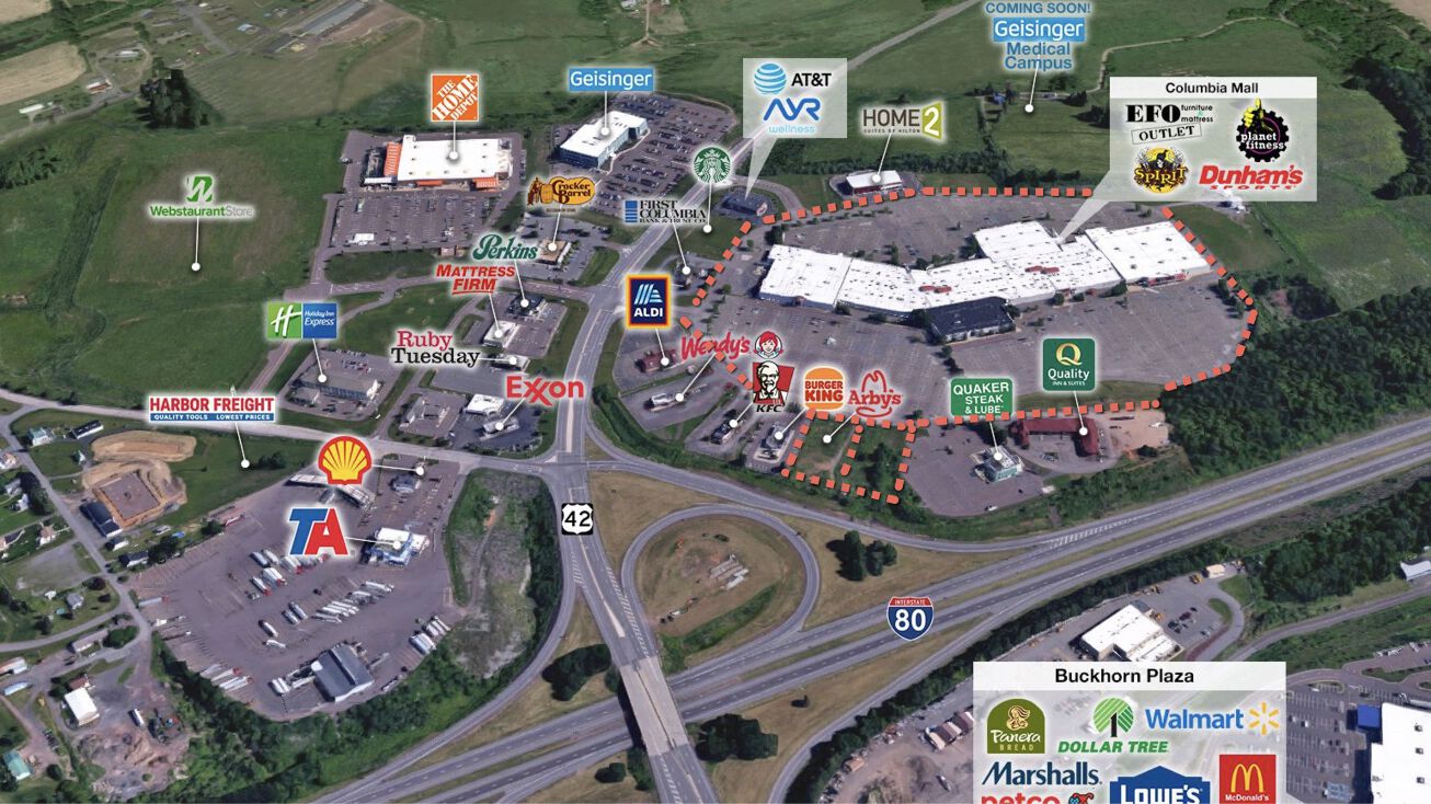 225 Columbia Mall Dr, Bloomsburg, PA 17815 | Crexi.com