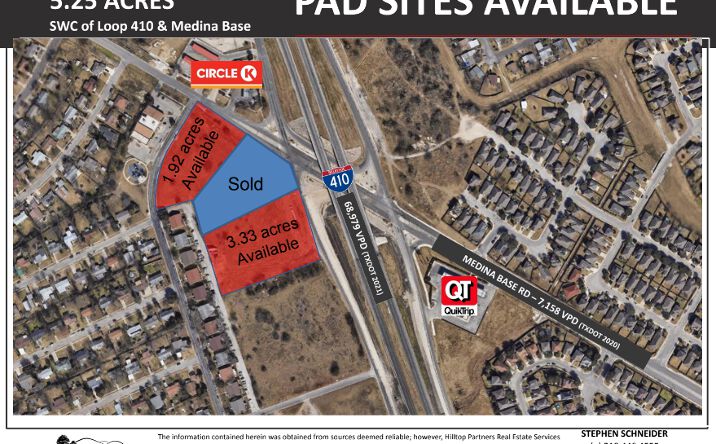 Southwest Loop 410 & Medina Base Road, San Antonio, TX 78227 | Crexi.com