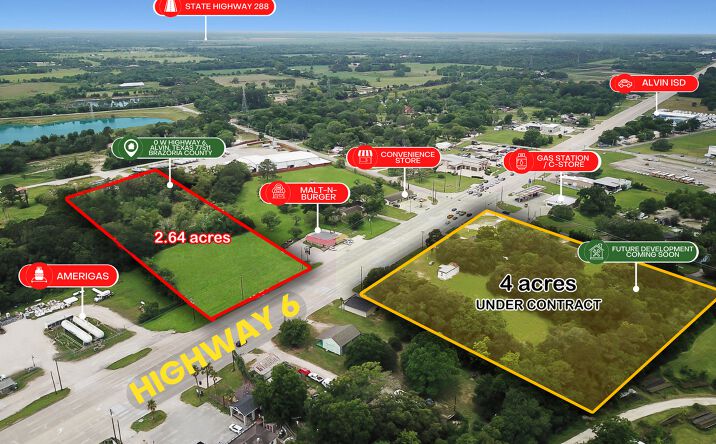 W State Hwy 6, Alvin, TX 77511 | Crexi.com