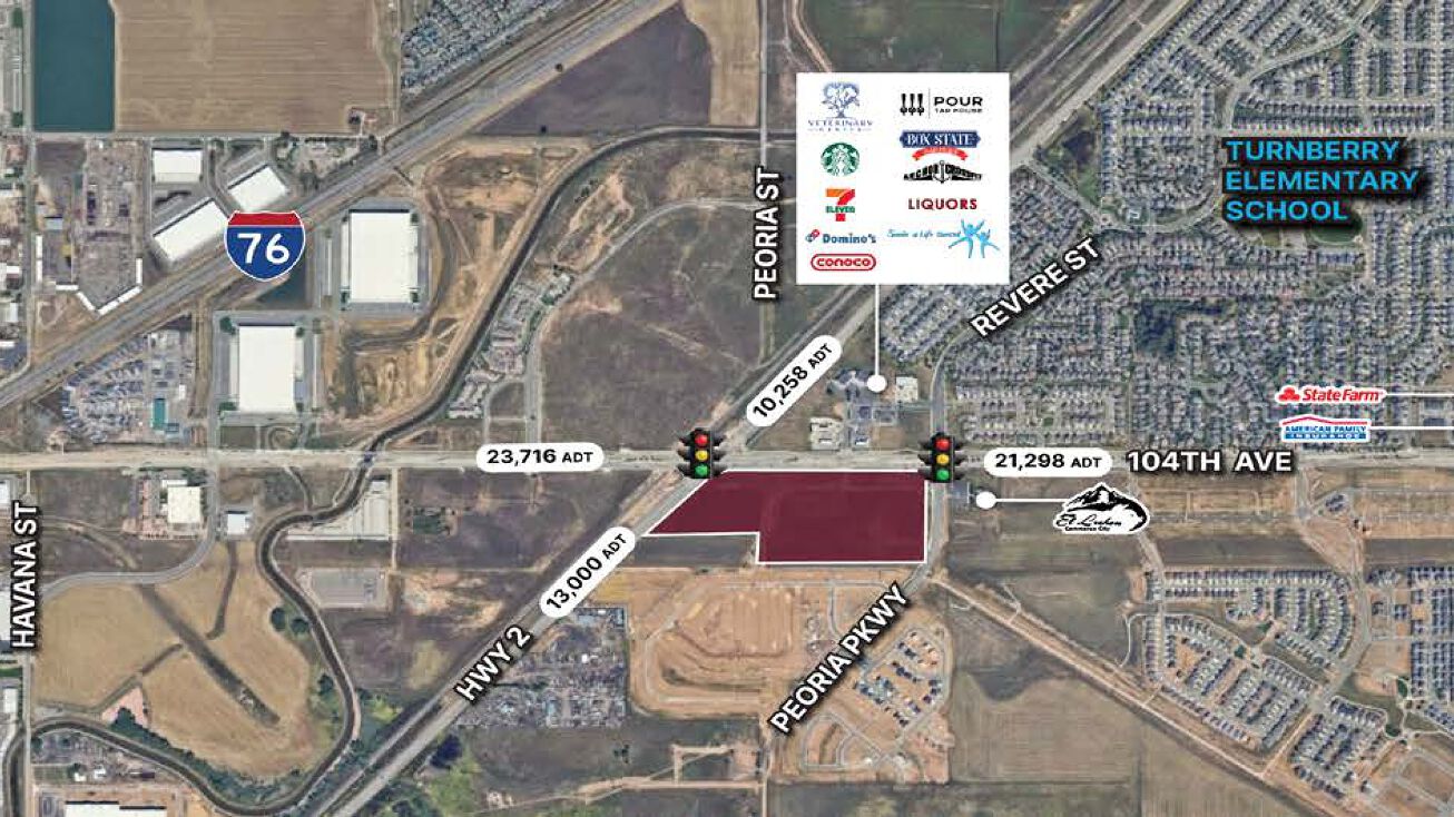 104th Avenue and Highway 2 SEC, Commerce City, CO 80022 | Crexi.com