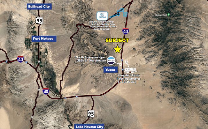 Just East of I-40 & Approx 4 miles North of Yucca, Yucca, AZ 86438 ...