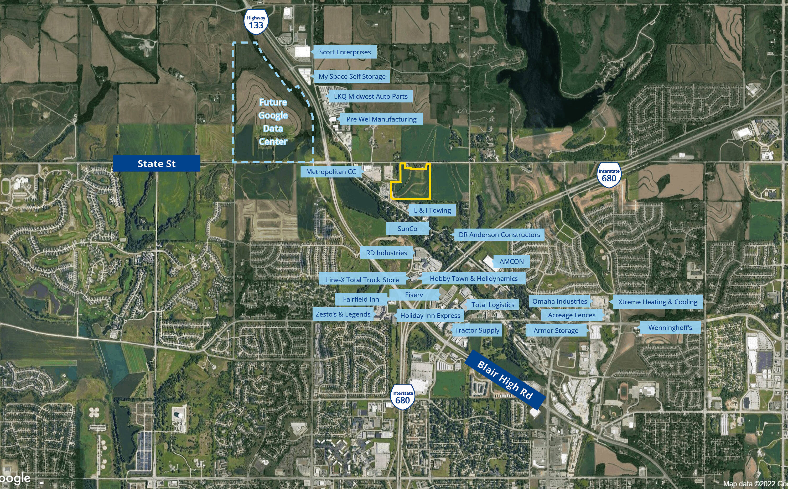 8005 IRVINGTON RD Omaha NE 68122-1123 APN: 0141080010 | Crexi.com