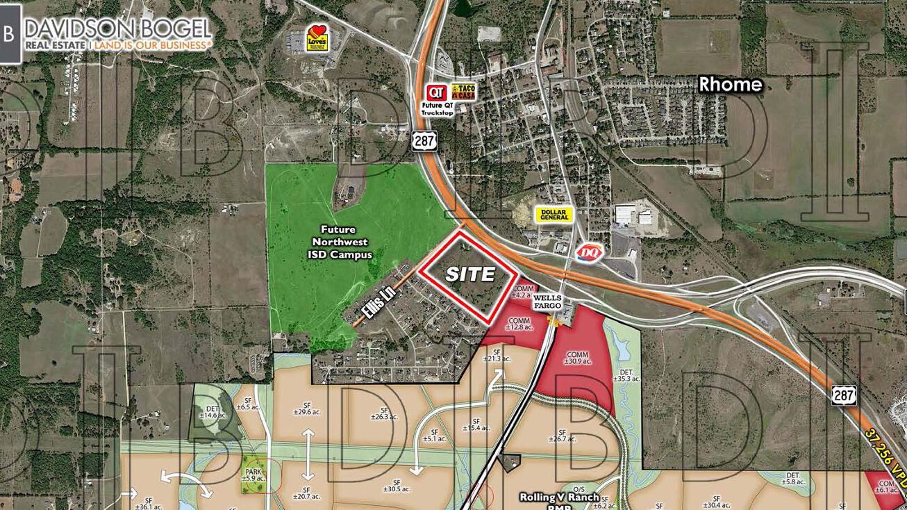 SEC - U.S. 287 & Ellis Ln, Rhome, TX 76078 | Crexi.com