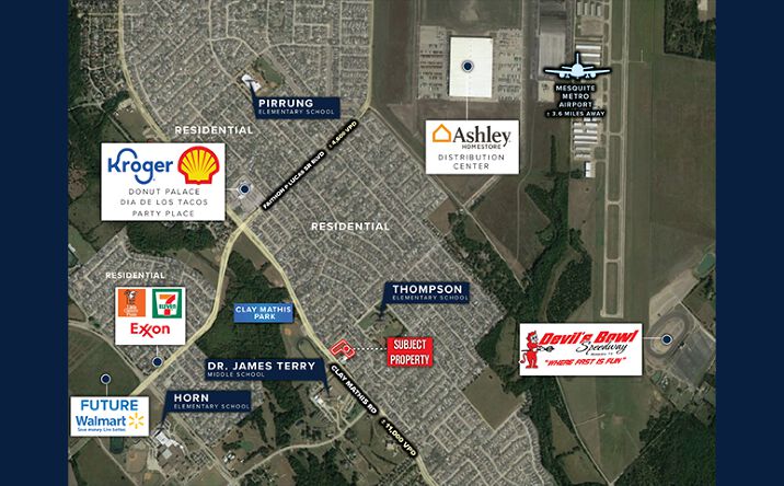 2514 CLAY MATHIS RD Mesquite (Dallas Co) TX 75181-1812 APN ...