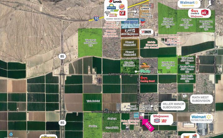 SEC Southern Ave and Miller Rd,, Buckeye, AZ 85326 | Crexi.com